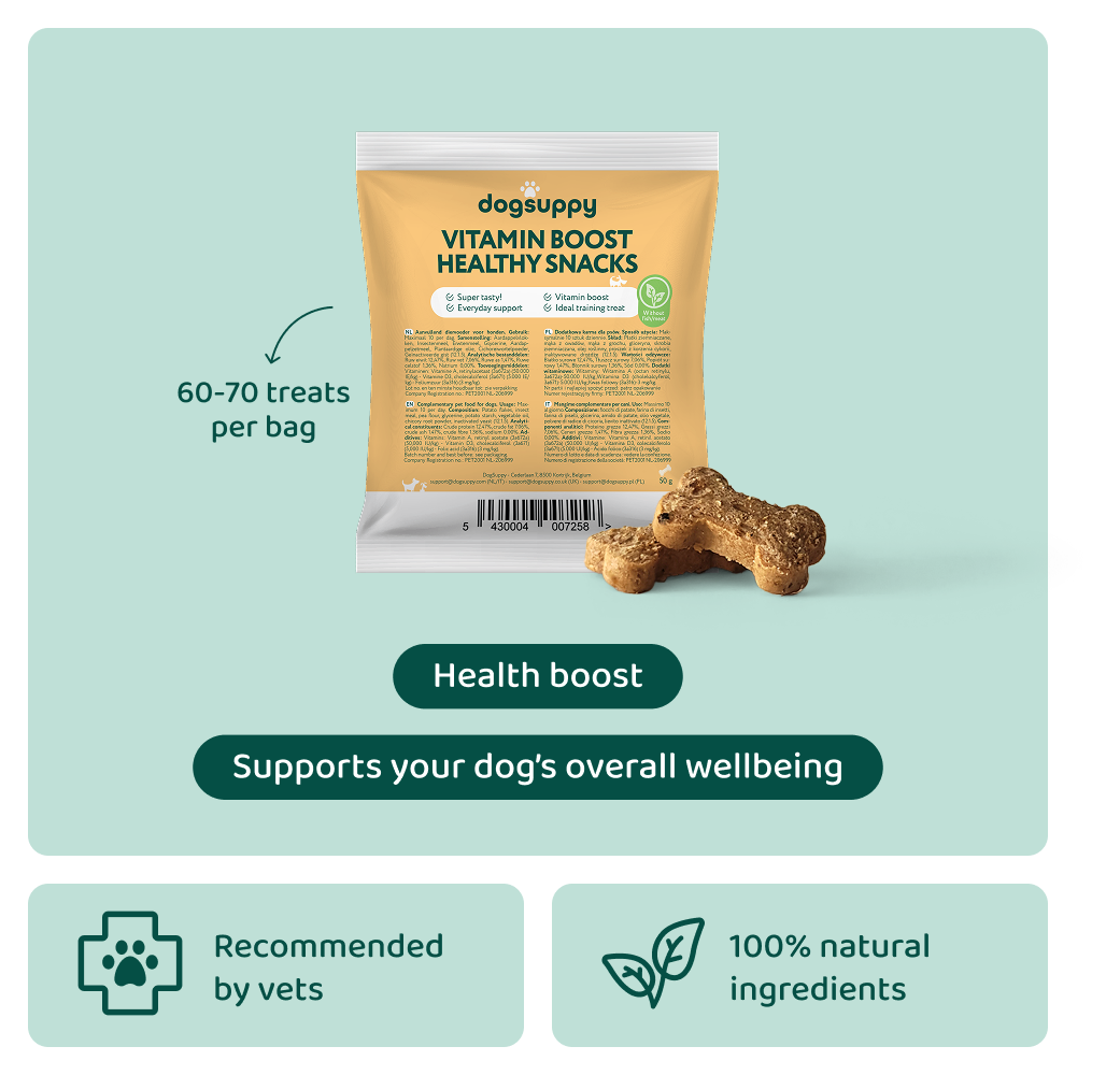 Vitamin Boost 🌿 100% natural 🫙 60-70 treats